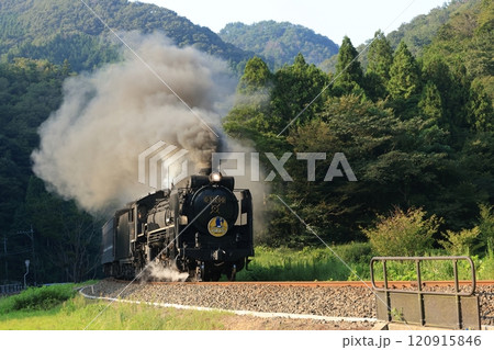 SLやまぐち号 D51 5258の写真素材 [120915846] - PIXTA