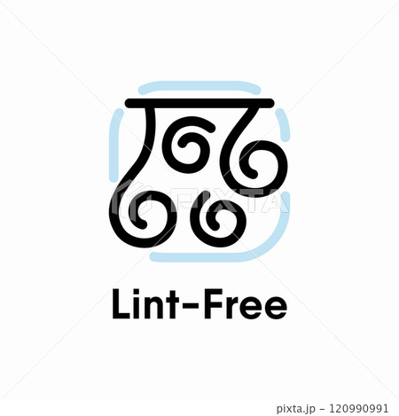 Lint Free vector information signのイラスト素材 [120990991] - PIXTA