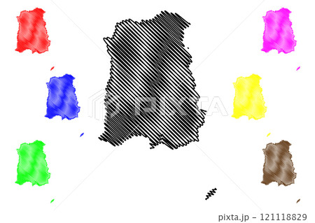 Ponce municipality (Commonwealth of Puerto...のイラスト素材 [121118829] - PIXTA