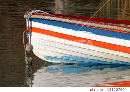 Colorful rowing boat.の写真素材 [121207664] - PIXTA