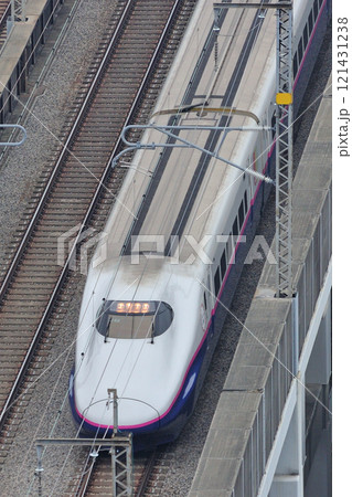 東北新幹線 大宮－上野 JR東日本 E2系 L72編成（仙台）＋E3系 J68編成（山形） やまびこの写真素材 [121431238] - PIXTA
