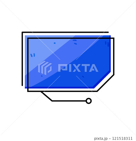 arrow callout shapes cartoon vector illustrationのイラスト素材 [121518311] - PIXTA