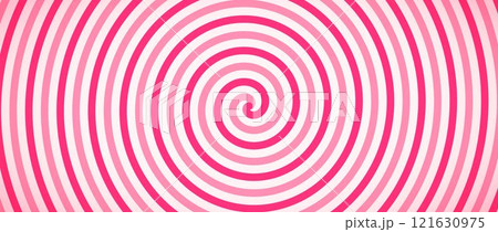 Candy color spiral background. Pink rotating...のイラスト素材 [121630975] - PIXTA