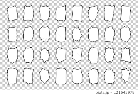 Jagged speech bubble black and white Speech... - Stock Illustration ...