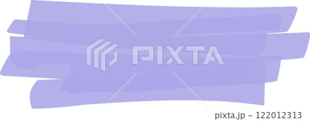 Purple highlighter strokes overlapping and...のイラスト素材 [122012313] - PIXTA