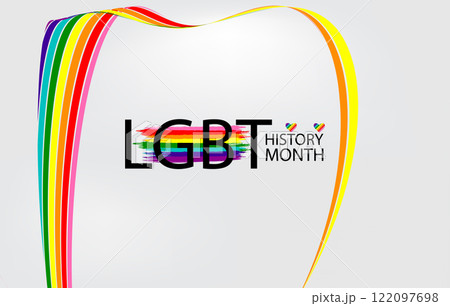 A captivating design for LGBT History Month...のイラスト素材 [122097698] - PIXTA