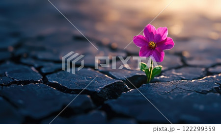 Flourishing Life After Adversity Strikesのイラスト素材 [122299359] - PIXTA