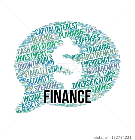 Finance Word Cloudのイラスト素材 [122784221] - PIXTA