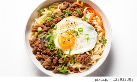 Corned beef ramen. Generative AIのイラスト素材 [122932398] - PIXTA