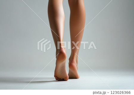 Graceful steps studio setting photography...のイラスト素材 [123026366] - PIXTA