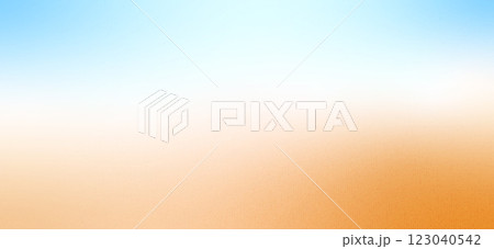 Blur beach gradient. Gradation blue and orange...のイラスト素材 [123040542 ...