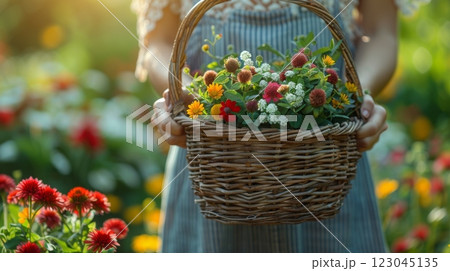 Summer solstice holiday or festival.のイラスト素材 [123045135] - PIXTA