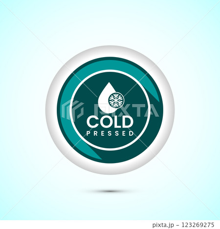 Cold pressed icon design illustration. Cold...のイラスト素材 [123269275] - PIXTA