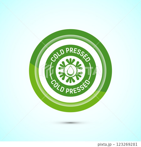 Cold pressed icon design illustration. Cold...のイラスト素材 [123269281] - PIXTA
