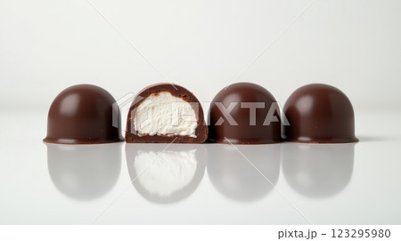 Denmark Flodeboller showcase featuring...のイラスト素材 [123295980] - PIXTA