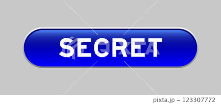 Blue color capsule shape button with word...のイラスト素材 [123307772] - PIXTA