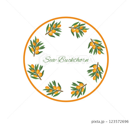 Label for black olives decorated by olive twigs...のイラスト素材 [123572696 ...