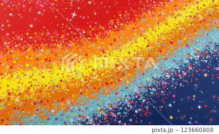 abstract shiny background with rainbow color,...のイラスト素材 [123660808] - PIXTA
