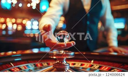 Experience the thrilling action of an Exciting...のイラスト素材 [124006624 ...