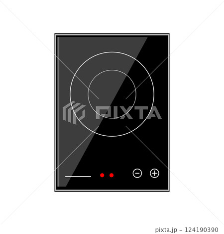 stemware induction cooktop cartoon vector...のイラスト素材 [124190390] - PIXTA