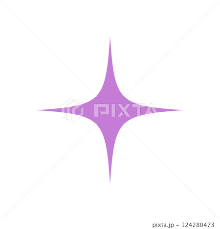 Brutalist star shape sticker. Bold symbol of...のイラスト素材 [124280473] - PIXTA