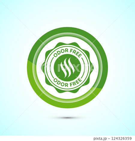 Odor control icon design illustration. Anti bad...のイラスト素材 [124326359 ...