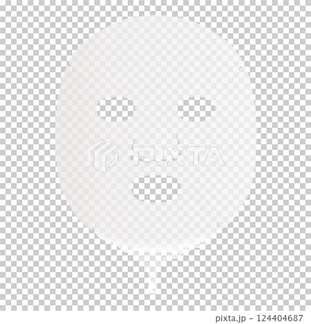 A sheet mask dripping with beauty serum. - Stock Illustration ...