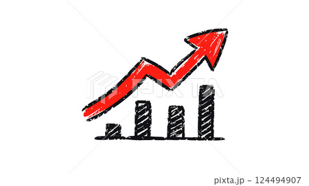 Growth Trend Analysisのイラスト素材 [124494907] - PIXTA