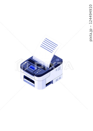Modern Office Printer Designのイラスト素材 [124494910] - PIXTA