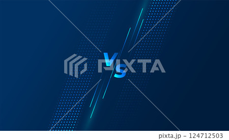 modern style versus tournament banner for duel...のイラスト素材 [124712503 ...