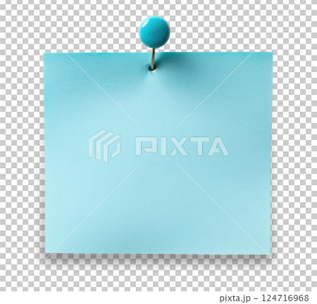 Blue Paper Noteのイラスト素材 [124716968] - PIXTA