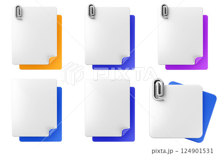 3d file data icon set bundleのイラスト素材 [124901531] - PIXTA