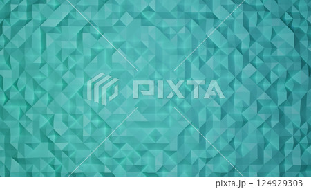 Low Poly Aqua Background 3D illustrationのイラスト素材 [124929303] - PIXTA