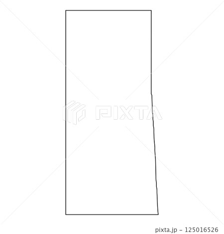 Prairie Province Outline Saskatchewan, Canadian...のイラスト素材 [125016526 ...