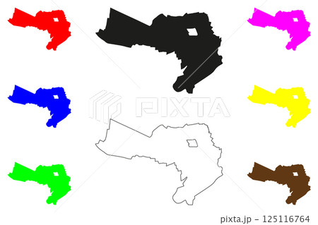 Baran city (Republic of India, State of...のイラスト素材 [125116764] - PIXTA