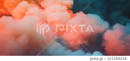 Color gradients gradually change and blend,...のイラスト素材 [125169226] - PIXTA