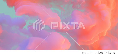 Colorful smoke layers add depth and visual...のイラスト素材 [125171315] - PIXTA
