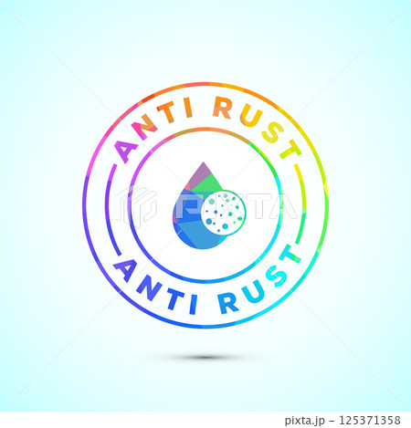 Anti rust icon design illustration. Anti...のイラスト素材 [125371358] - PIXTA