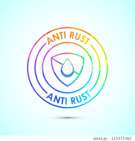 Anti rust icon design illustration. Anti...のイラスト素材 [125371362] - PIXTA