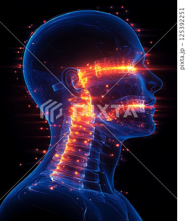 pain relief methods visual infographic,...のイラスト素材 [125392251] - PIXTA