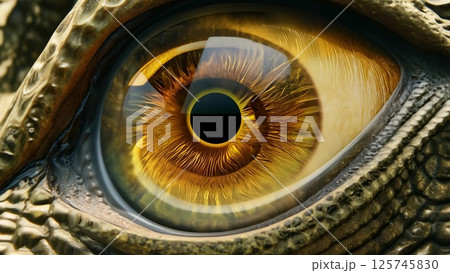 Reptile eye focusing and dilating, animation...のイラスト素材 [125745830] - PIXTA