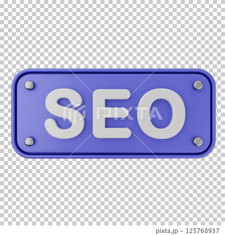 3d search engine optimization iconのイラスト素材 [125768937] - PIXTA