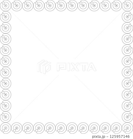 Darts board frame. Game competition on white...のイラスト素材 [125957146] - PIXTA