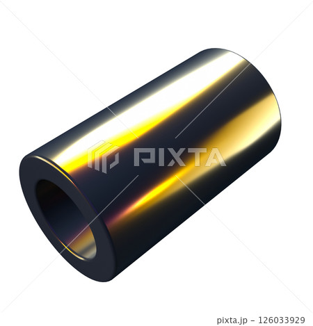 3d render primitive. Iridescent sphere, torus,...のイラスト素材 [126033929 ...