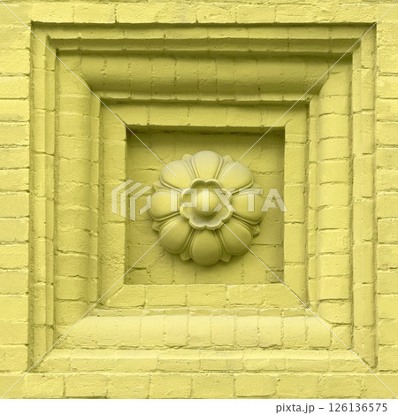 Endless castle wall pattern. Seamless castle...のイラスト素材 [126136575] - PIXTA