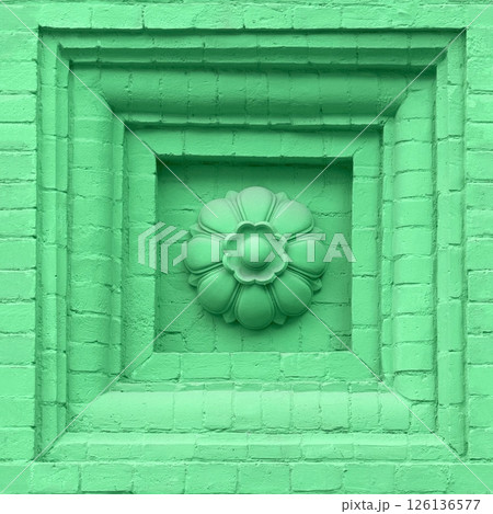 Endless castle wall pattern. Seamless castle...のイラスト素材 [126136577] - PIXTA