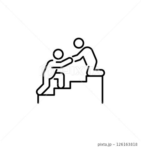 Support Icon – Assistance and Teamwork Symbolのイラスト素材 [126163818] - PIXTA
