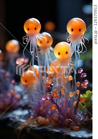 fabulous colorful viruses, parasites or...のイラスト素材 [126370913] - PIXTA