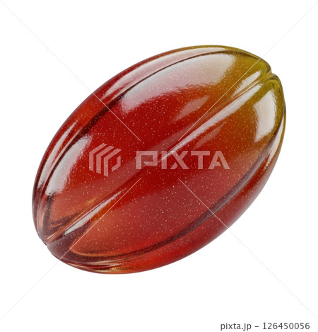 Glossy Red Yellow Seed Podのイラスト素材 [126450056] - PIXTA