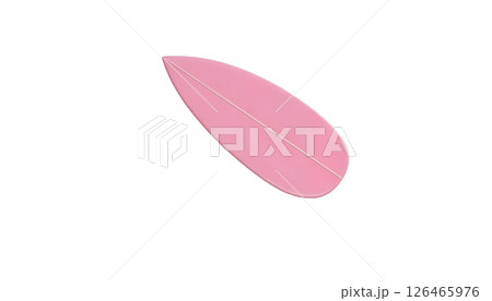 A pink surfboard against a transparent...のイラスト素材 [126465976] - PIXTA